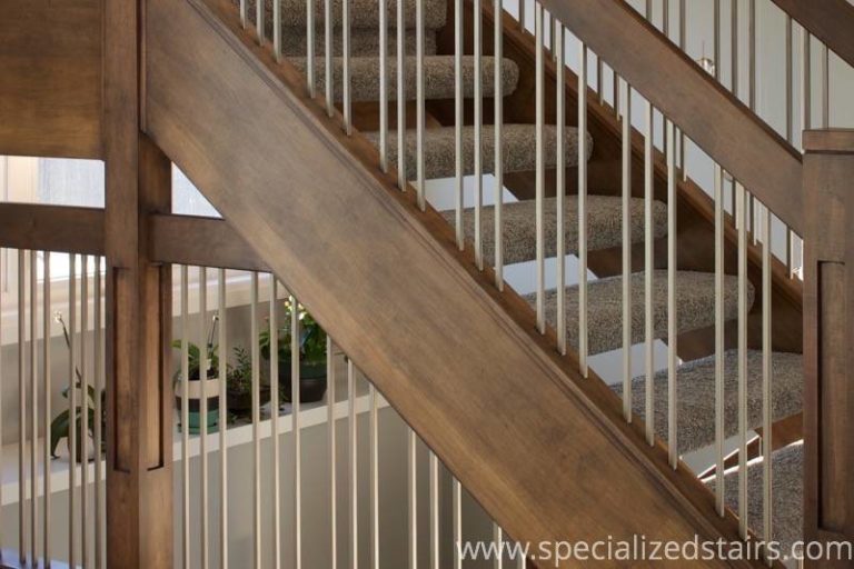 Self Supported Maple - Specialized Stair & Rail