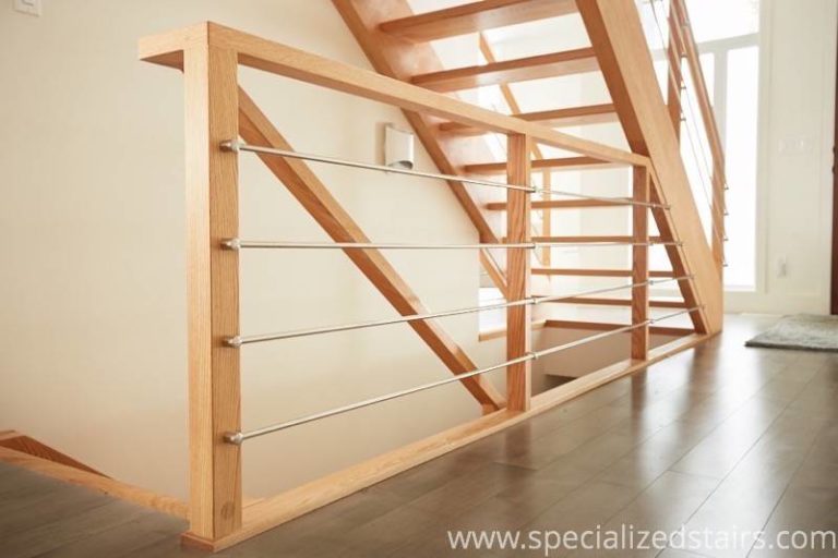 Open Rise Oak - Specialized Stair & Rail