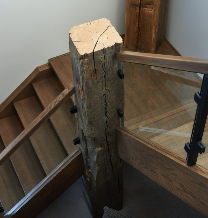 Rustic Modern Staircase - Specialized Stair & Rail