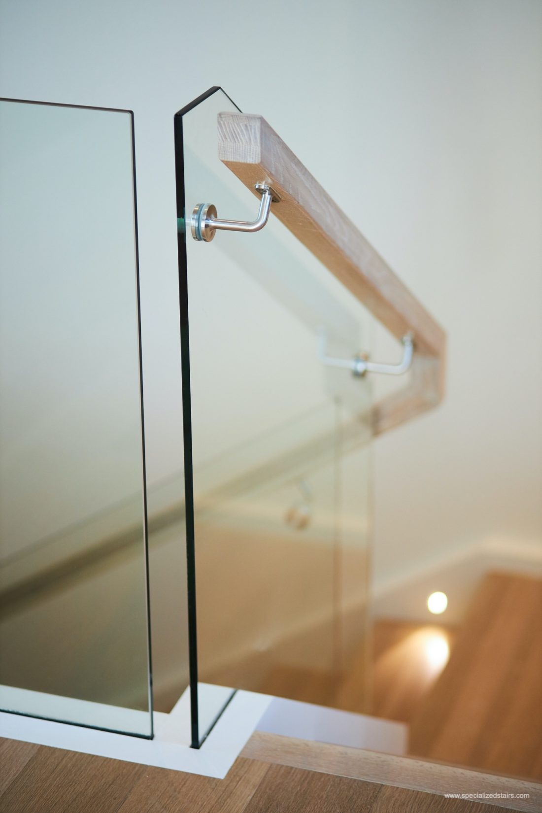 Modern Seamless Glass Railing - Specialized Stair & Rail