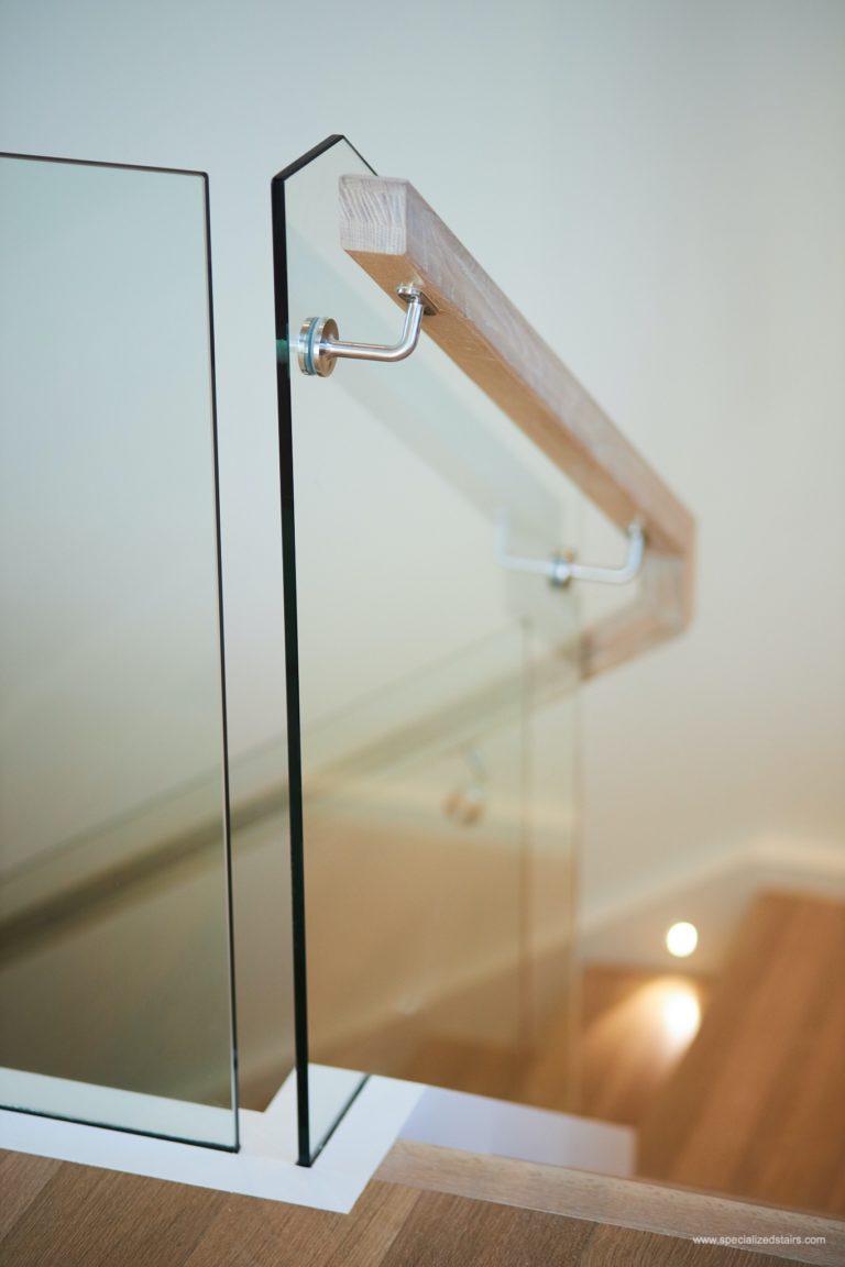Modern Seamless Glass Railing - Specialized Stair & Rail